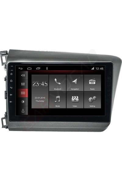 Carvocal Honda Civic Fb7 Android Multimedya Sistemi (2012-2016) Carvocal Honda Civic Fb7 Android Multimedya Sistemi (2012-2016)
