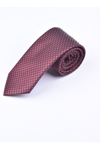 Pierre Cardin 2023 Desenli Kravat/bordo