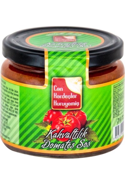 Can kardeşler kuruyemiş Kahvaltılık Domates Sos 300 G