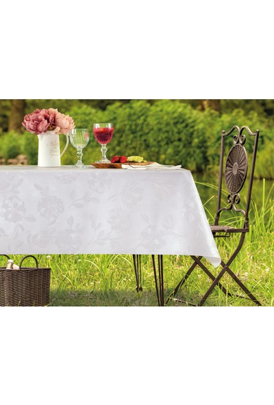 Madame Coco Rouen Pvc Masa Örtüsü - Lila - 100 x 140 cm Madame Coco Rouen Pvc Masa Örtüsü - Lila - 100 x 140 cm