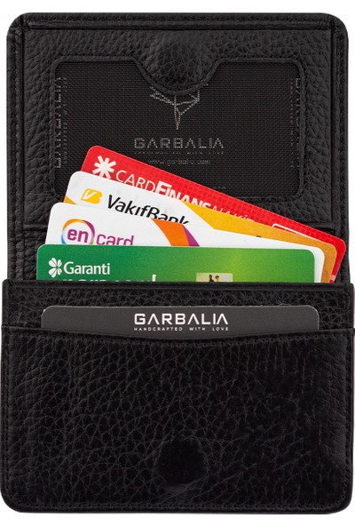Garbalia Magnet Deri Mıknatıslı Kartlık Cüzdan