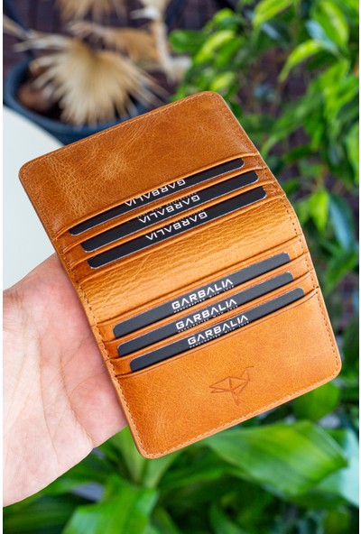 Garbalia Regina Vintage Deri Erkek Kartlık Cüzdan