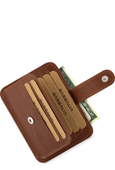 Garbalia Shelby Deri Kartlık Cüzdan Taba Garbalia Shelby Deri Kartlık Cüzdan Taba