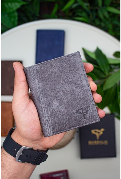 Garbalia Simple Crazy Deri Erkek Kartlık Cüzdan