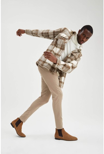 DeFacto Jogger Fit Beli Bağcıklı Chino Pantolon V3479AZ21AU DeFacto Jogger Fit Beli Bağcıklı Chino Pantolon V3479AZ21AU