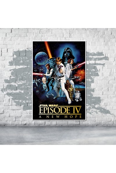 LySticks Star Wars Bölüm Iv Yeni Bir Umut - Resmi Film Posteri