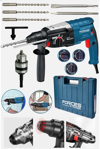 Forces Power Germany Crush Drill 3600 W 6.1 Joule Bakir Sargi Otomati̇k Şanziman Kirici Deli̇ci̇ Hi̇lti̇ Seti̇ Forces Power Germany Crush Drill 3600 W 6.1 Joule Bakir Sargi Otomati̇k Şanziman Kirici Deli̇ci̇ Hi̇lti̇ Seti̇