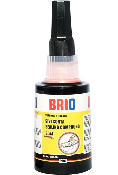 Brio Sıvı Conta 50 ml Turuncu Brio Sıvı Conta 50 ml Turuncu