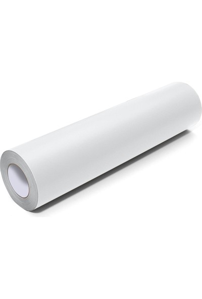 Renklendir Hayatını Mat Beyaz Yapışkanlı Mobilya Dolap Kaplama Folyosu 100CM x 2 Metre Renklendir Hayatını Mat Beyaz Yapışkanlı Mobilya Dolap Kaplama Folyosu 100CM x 2 Metre