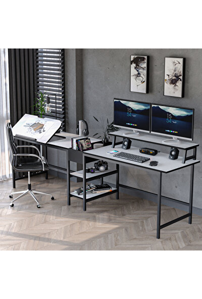 Yasmak Çizim ve Bilgisayar Masası 530-B