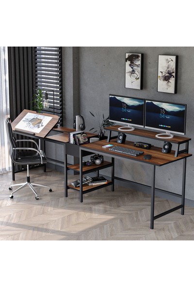 Yasmak Çizim ve Bilgisayar Masası 530-C