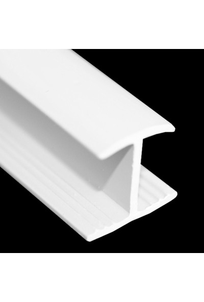 Nsp H Profil Plastik 6 mm Beyaz 300CM 10'lu