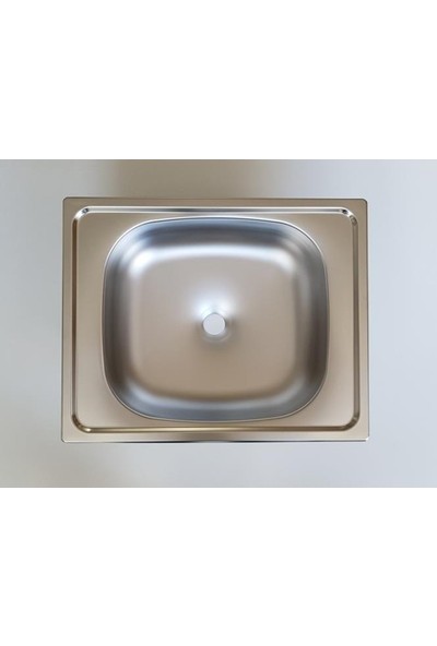 Artenova Paslanmaz Çelik Evye 40X50 cm Deliksiz Artenova Paslanmaz Çelik Evye 40X50 cm Deliksiz