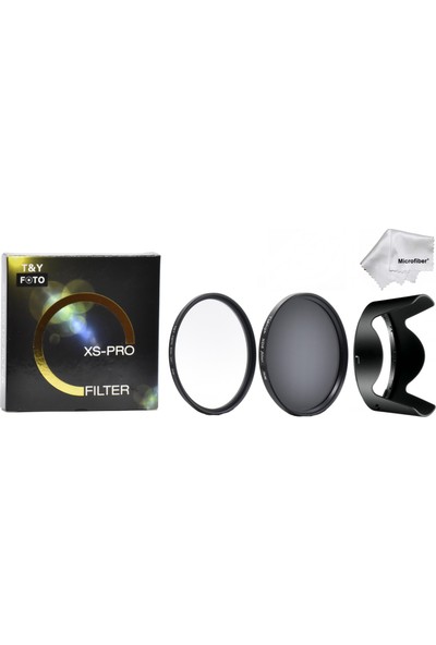 Nikon 18-140mm Lens için 67mm XS-PRO Slim Uv + Nd8 Uzun Pozlama Nd Filtre + Hb-32 Parasoley Nikon 18-140mm Lens için 67mm XS-PRO Slim Uv + Nd8 Uzun Pozlama Nd Filtre + Hb-32 Parasoley