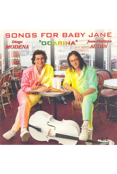 Delphine Diego Modena & Jean-Philippe Audin – Songs For Baby Jane CD Delphine Diego Modena & Jean-Philippe Audin – Songs For Baby Jane CD