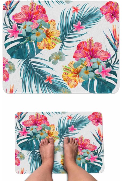 Banyo Paspas Klozet Paspas Kaydırmaz Paspas Lavoba Paspası 50X60