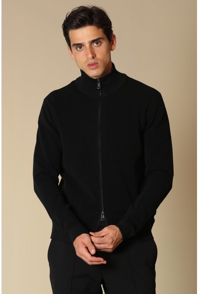 Lufian Pino Erkek Hırka Siyah Lufian Pino Erkek Hırka Siyah