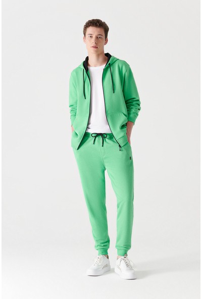 Avva Erkek Neon Yeşil Jogging Eşofman E003402 Avva Erkek Neon Yeşil Jogging Eşofman E003402