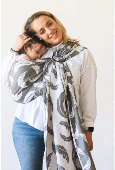 Zubu Halka Sling – Babysling - Kuş Tüyü