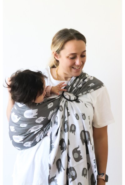Zubu Halka Sling – Babysling - Elephant