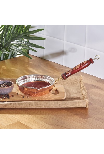 Karaca Antik Bakır Sosluk 12 cm