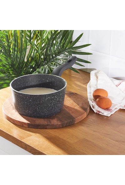 Karaca Dark Stone Bio Granit 18 cm Sütlük