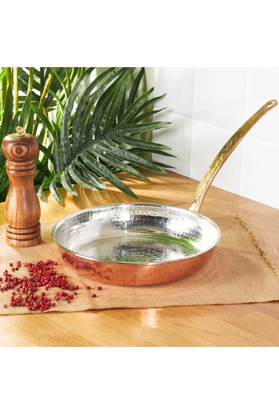 Karaca Mesopotamia Bakır Tava 22 cm