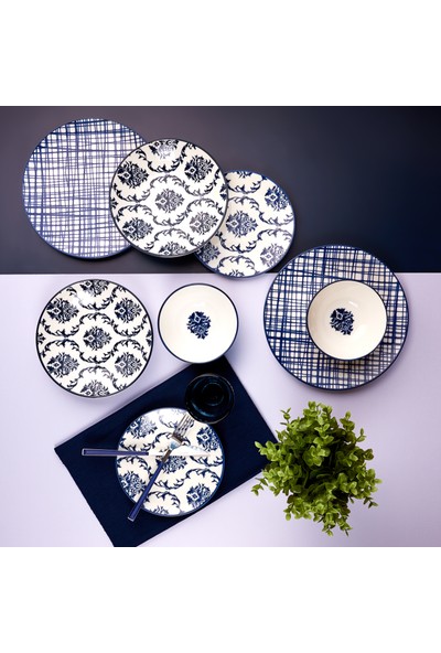 Karaca Maren 24 Parça 6 Kişilik Yemek Takımı