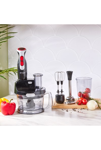 Emsan Pro-Multimax 1001 Rob Blender Seti ve Mutfak Robotu