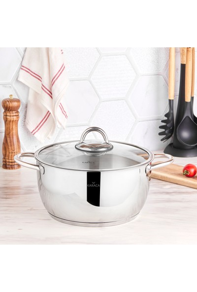 Karaca Jump Çelik Tencere 28 cm