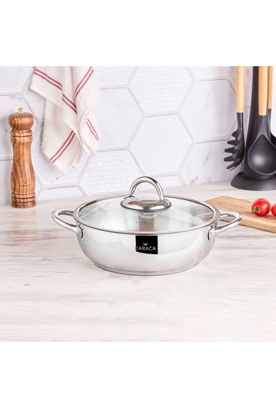 Karaca Jump Çelik Karnıyarık Tencere 26 cm