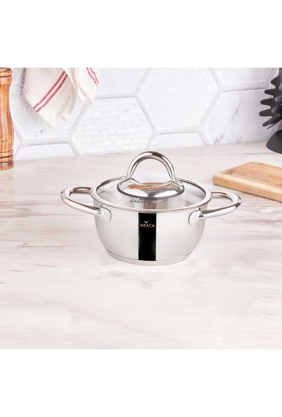 Karaca Jump Çelik Tencere 16 cm
