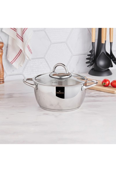 Karaca Jump 22 cm Çelik Tencere