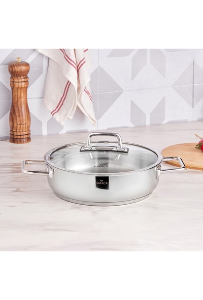 Karaca Galaxy Çelik Karnıyarık Tencere 24 Cm 3,0 Lt