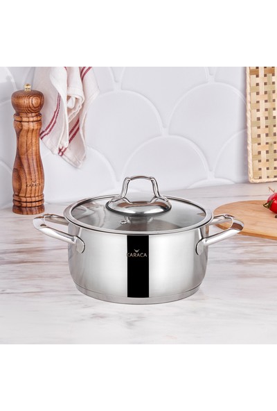 Karaca Bianca Çelik Tencere 20 cm