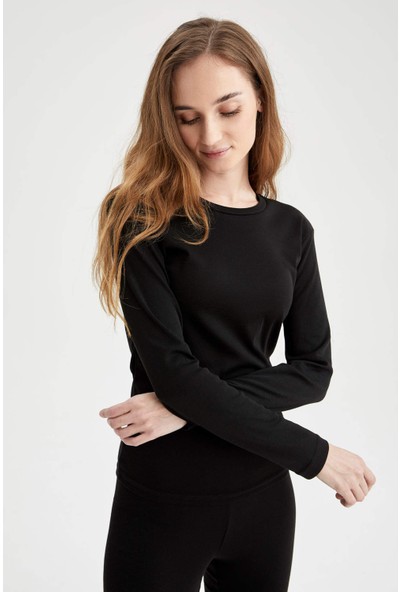DeFacto Basic Slim Fit WarmTech Uzun Kollu İçlik V7314AZ21WN