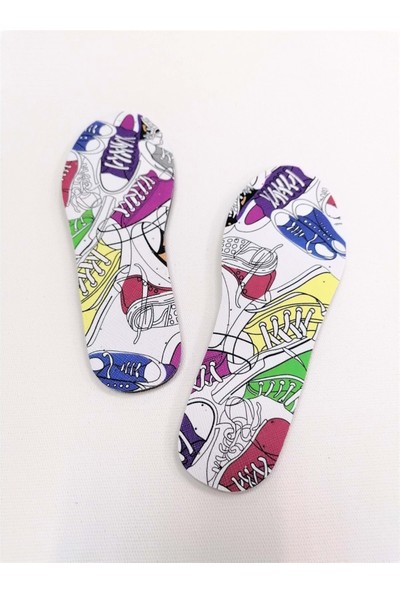 Hobigun Desenli Patik Tabanı - Converse 18-19