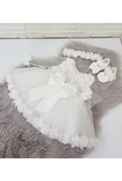 Almira Çiçekli Bebek Elbisesi Almira Çiçekli Bebek Elbisesi