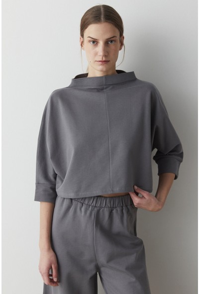 Penti Koyu Gri Genuine Sweatshirt