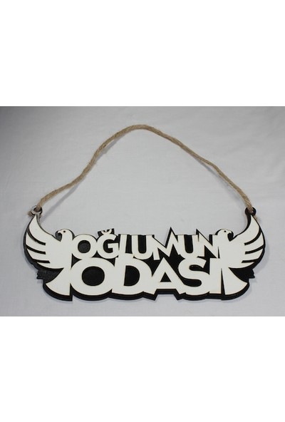 Joy And Toys Oğlumun Odası Kartal Kapı Süsü