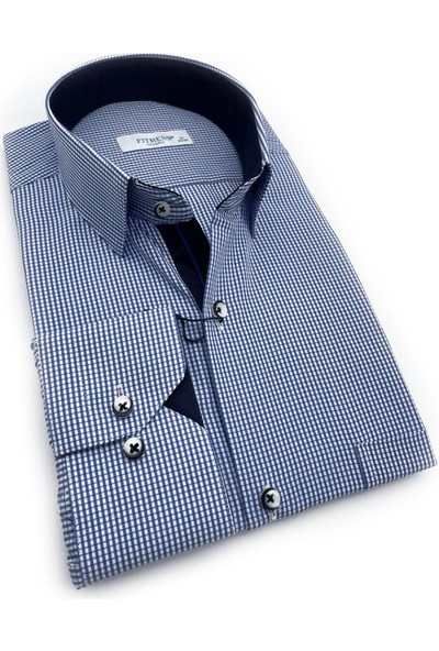 Klasik Kareli Erkek Gömlek
