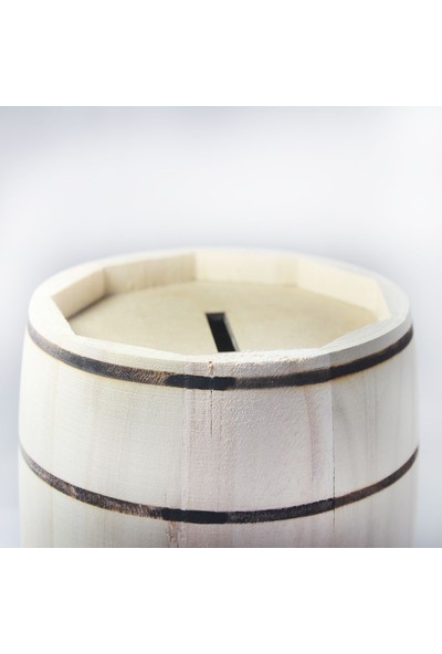 Mavikuğu Ahşap Büyük Boy Dev Boyanabilir Fıçı Kumbara Mavikuğu Ahşap Büyük Boy Dev Boyanabilir Fıçı Kumbara