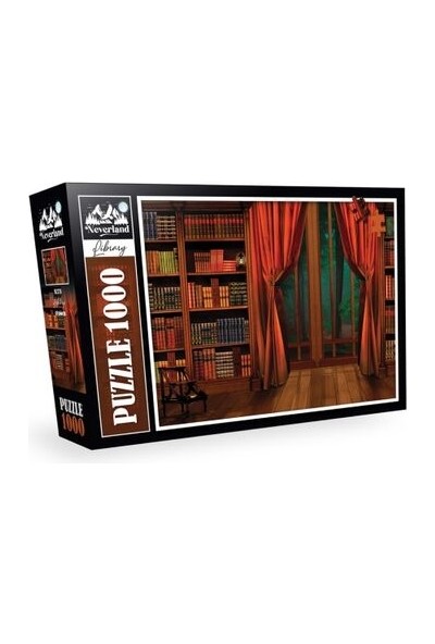 Neverland Puzzle Library Kütüphane 1000 Parça Neverland Puzzle Library Kütüphane 1000 Parça