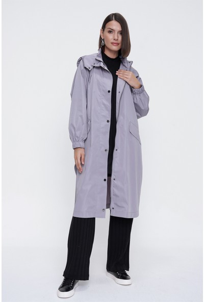 Aker 7133111 Oversize Su Itici Pelerin Trench