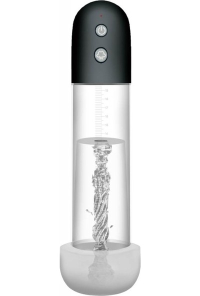 Realov Göstergeli Tireşimli Dijital Şarjlı Penis Pompası -Standart Mastürbatör