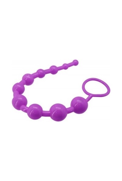 Charmly Süper Tabanı Halkalı Genişleyen Boncuk Tıkaç-Mor