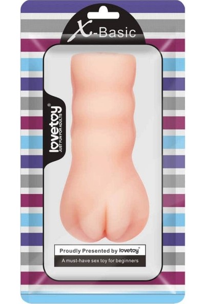 Lovetoy 13CM Realistik Cep Vajina Mastürbatör