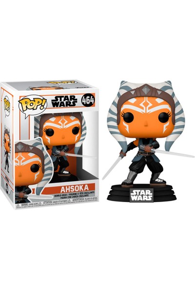 Funko Pop Figür: Star Wars: Mandalorian - Ahsoka With Sabers Funko Pop Figür: Star Wars: Mandalorian - Ahsoka With Sabers
