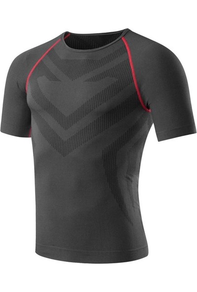 Tcherchi Erkek Kısa Kollu Fitness Tişörtü (Yurt Dışından)