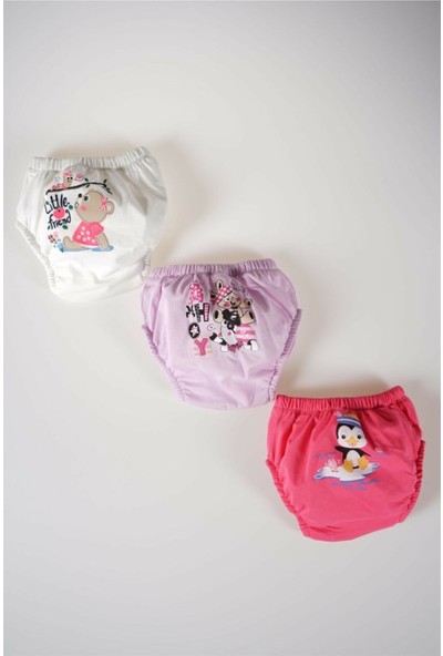 Miniko Kids Story Yıkanabilir 3lü Desenli Alıştırma Külodu Miniko Kids Story Yıkanabilir 3lü Desenli Alıştırma Külodu